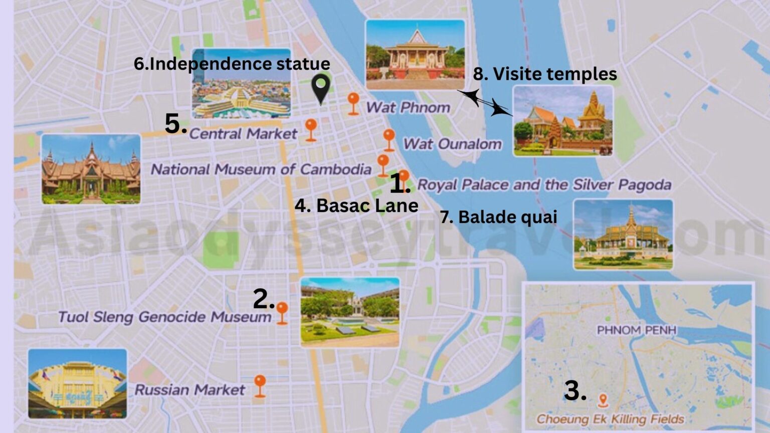 Que faire à Phnom Phen ? Guide IDEAL